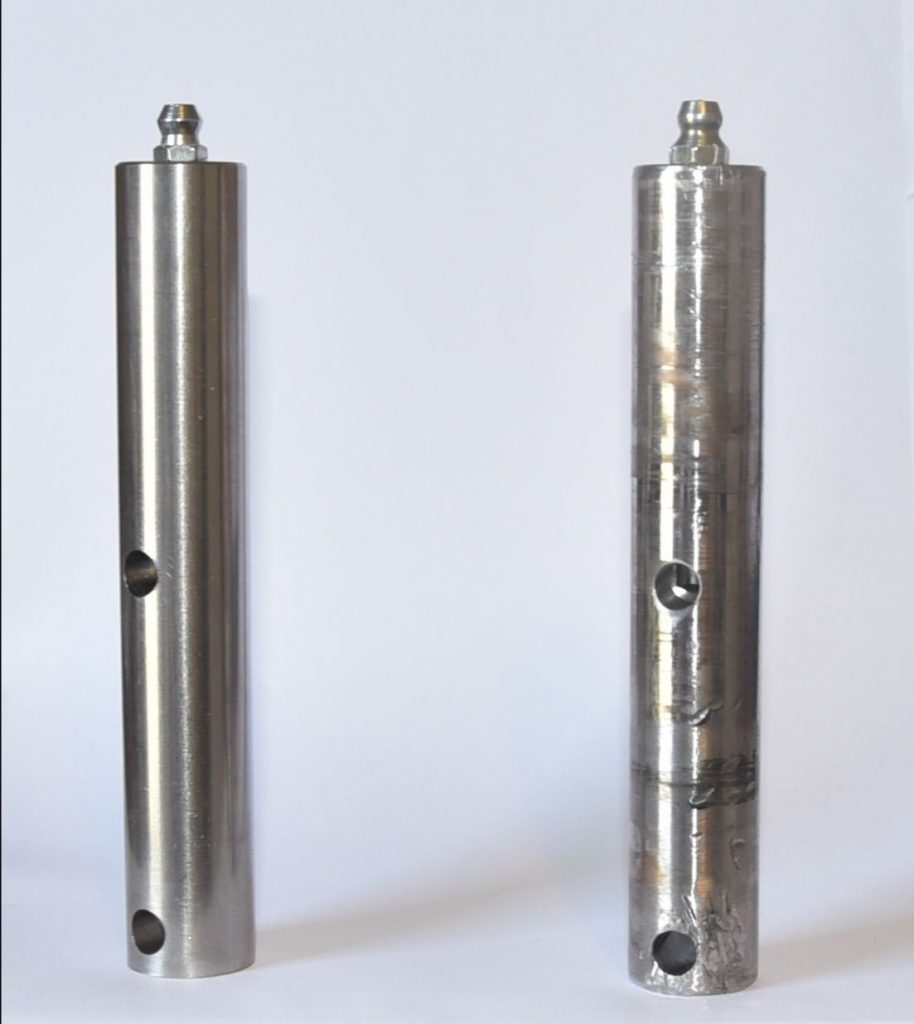 New clamp pin versus pin with one million cycles